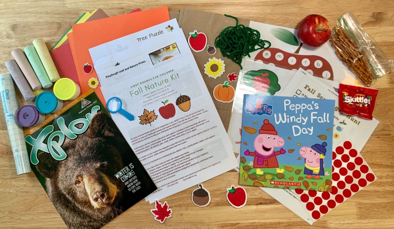 September Activity Kit- All About Fall - First Chance For Children